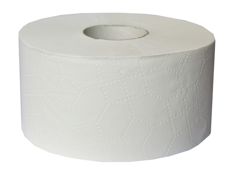 Toaletní papír JUMBO 190 Finito, 2-vrstvý bílý celulóza 100m, 12 rolí ...