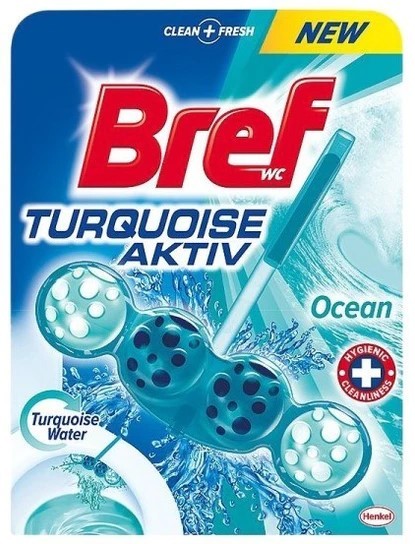 BREF Color Aktiv Ocean WC blok 50 g | alfachem.cz